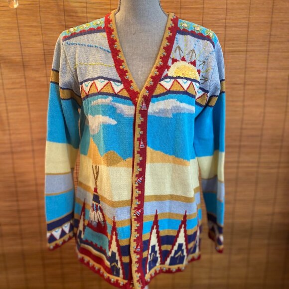 Storybook Knits | Sweaters | Nwt Storybook Knits Native American Design ...